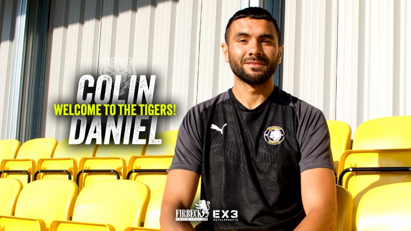 Tigers sign Colin Daniel - Worksop Town FC
